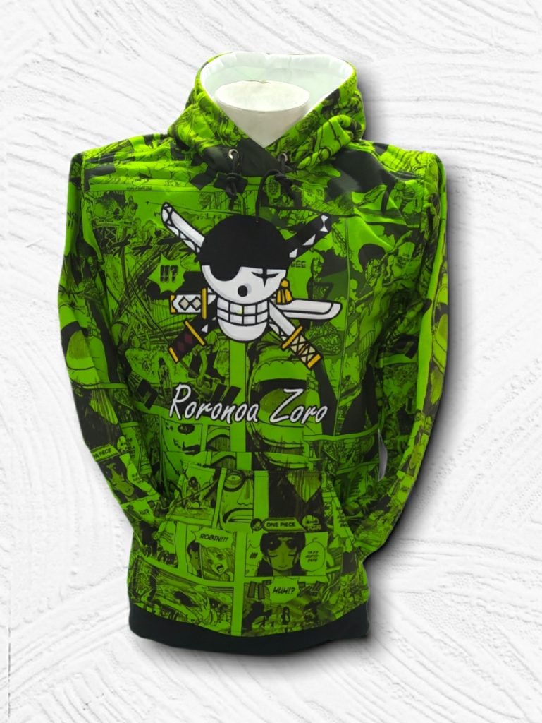 Hoodie One Piece Personaje Zoro – Maku Colombia